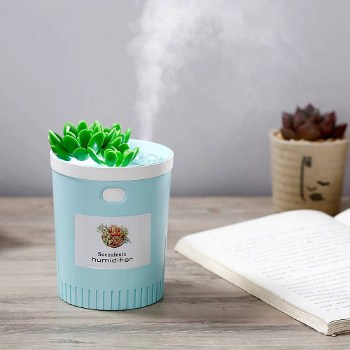 Портативный увлажнитель воздуха SUNROZ Succulents Humidifier в форме ...