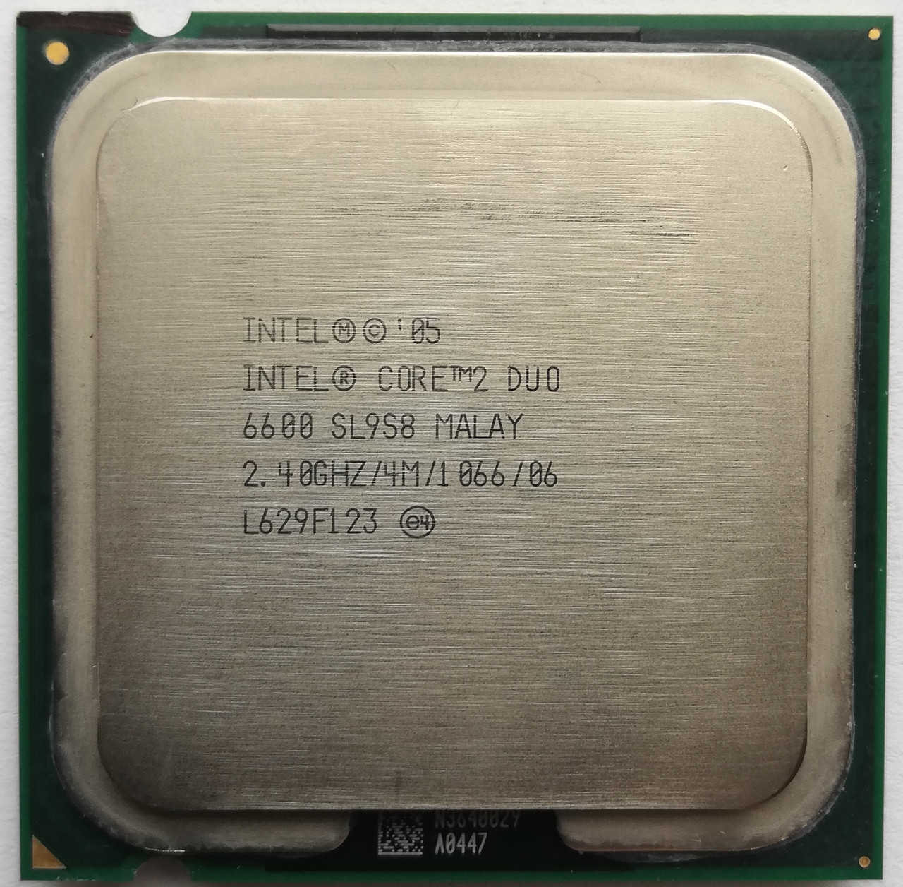 Процессор Intel Core 2 Duo E6600 B2 SL9S8, SL9ZL 2.40GHz 4M Cache ...
