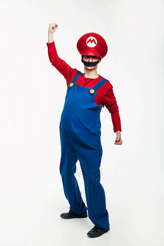 Костюм Супер Маріо 48-52 (ID#949325133), ціна: 2225 ₴, купити на Prom.ua