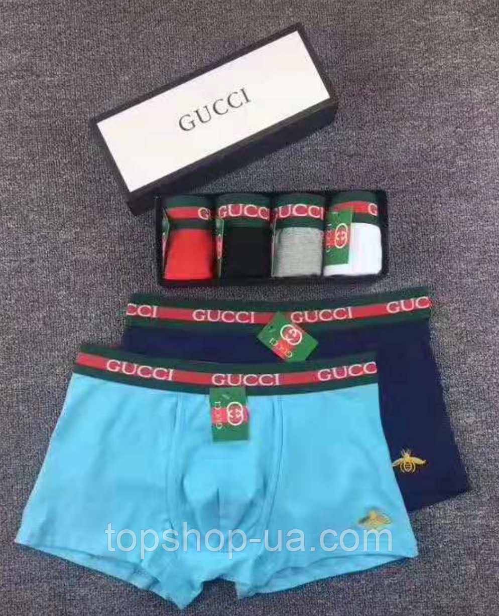 Gucci Гуччи Мужские трусы боксёры белье хлопок M L XL: продажа, цена в ...