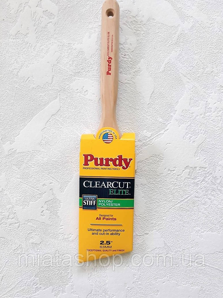 Кисть малярная угловая Clearcut Elite Purdy 63 мм: продажа, цена в ...