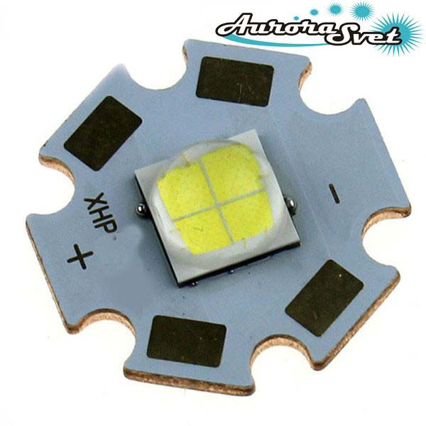 Светодиод Cree XHP35. 12V ! LED светодиод. Светодиод на плате (ID ...