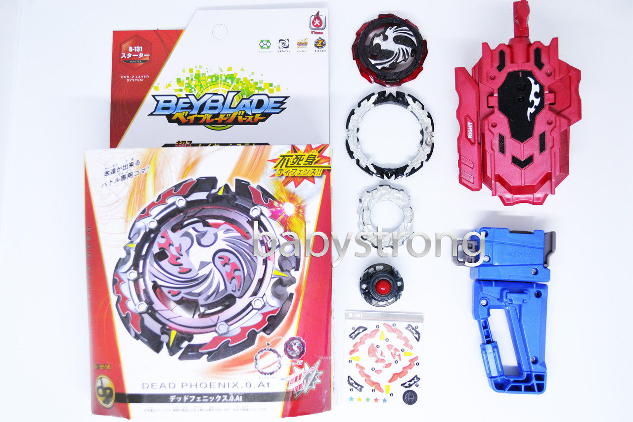 Бейблейд Дед Феникс Мертвый Ф-5/ Dead Phoenix B-131 Beyblade 5 Сезон Запуск на шнурке права-лева ...
