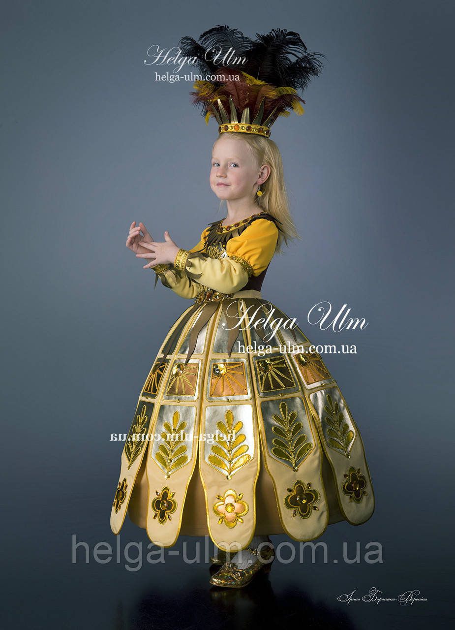 Карнавальный костюм "Солнце", "Солнышко", "Королева", "Принцесса" (видео) - ПРОКАТ во Львове ...