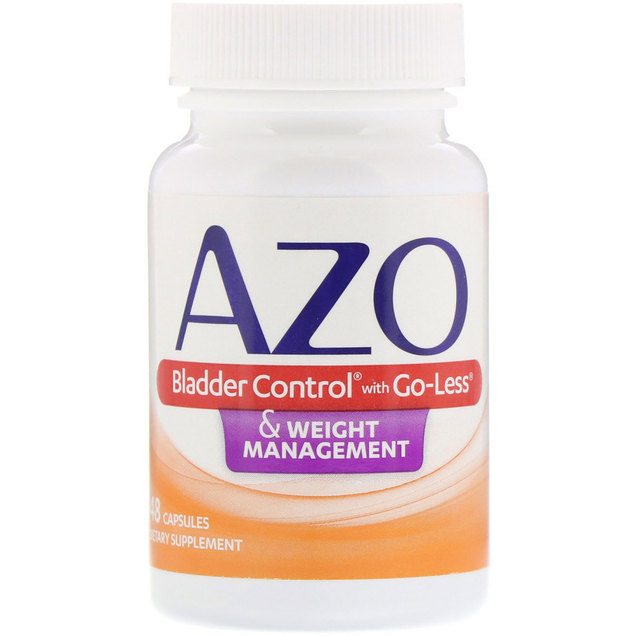Azo, Bladder Control with Go-Less & Weight Management, 48 Capsules (ID ...