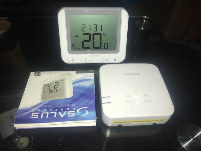 Програмований термостат OpenTherm RT520 RF бездротовий Salus (Гонконг ...