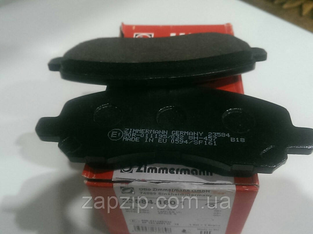 Тормозные колодки передние Otto Zimmermann - 235.8416.01 (зам.MN102618 ...