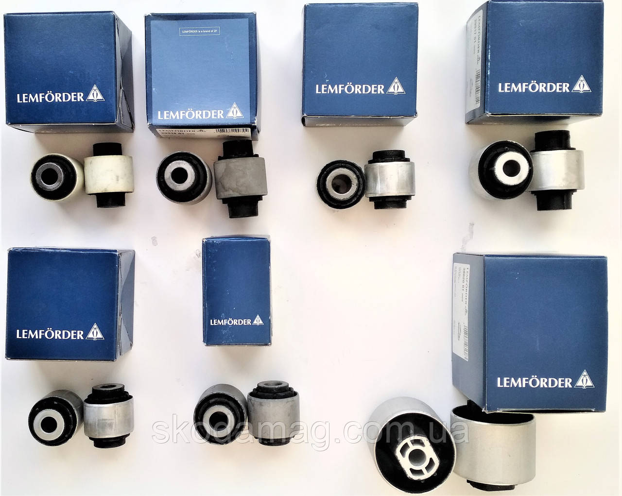 Комплект задніх сайлентблоків підвіски (усі задні сайленблоки ...
