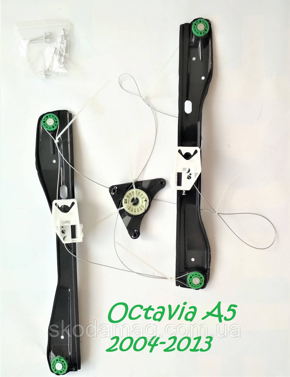 Стеклоподъемник передний правый Шкода Октавия А5 Skoda Octavia A5 (трос ...
