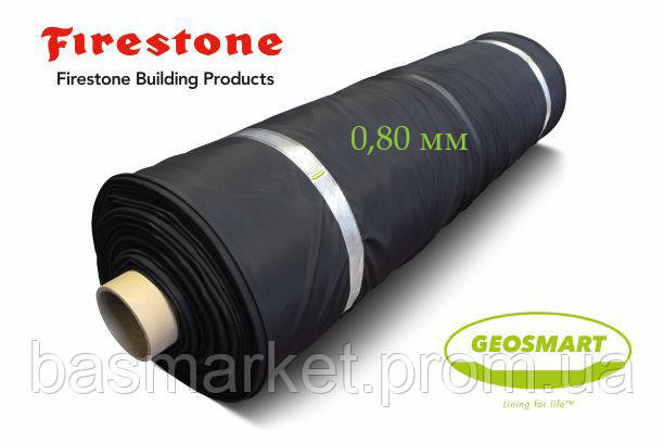 Мембрана EPDM Firestone GEOSMART 0,8мм х 6м х 30м GEO080MC060, цена ...