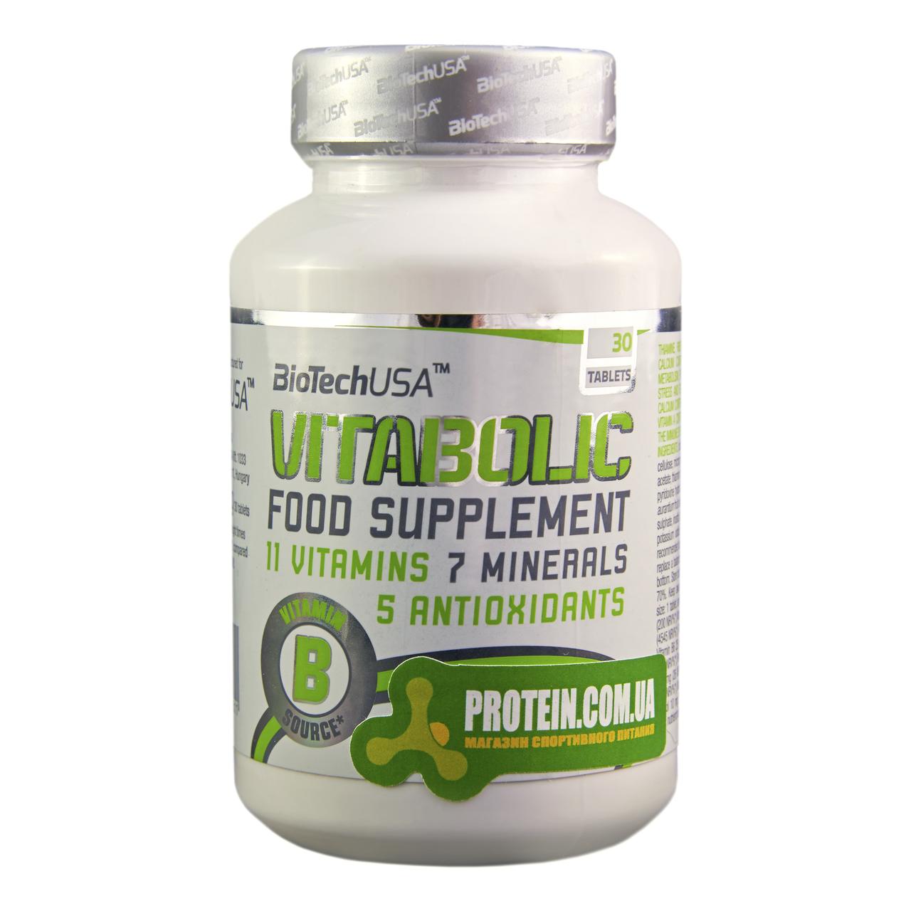 Витаминно-минеральный комплекс BioTech Vitabolic 30 таб: продажа, цена ...