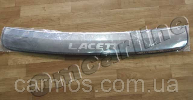 Купить Накладка на задний бампер Шевроле Лачетти (Chevrolet Lacetti (SW ...