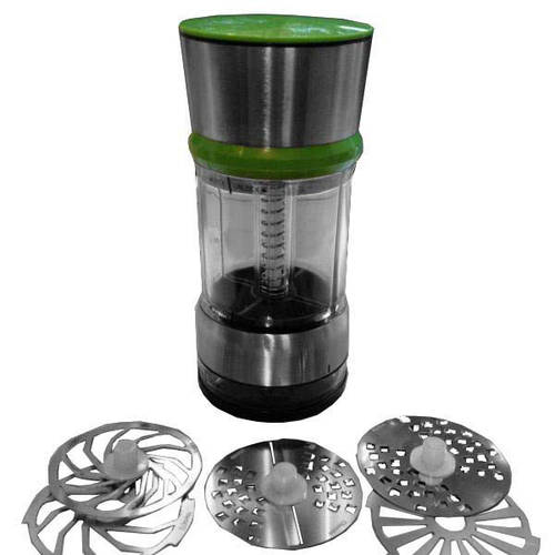 Измельчитель для сыра, зелени и чеснока, мельница 3 насадки Herisson ...