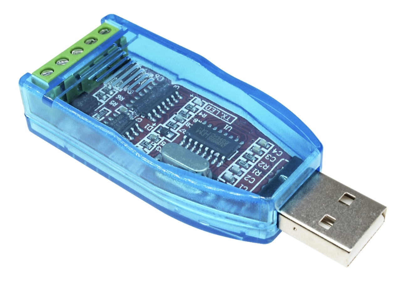 USB-RS485 (CH340G) преобразователь интерфейсов: продажа, цена в Полтаве. Кабели для электроники ...