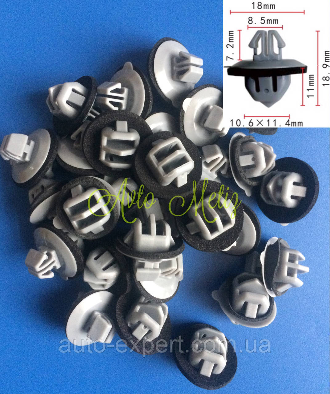 Клипса накладки двери Lexus Toyota Land Cruiser Prado 75392-60031 ...