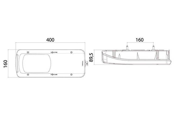 Ліхтар задній DAF CF, XF лівий [VIGNAL 155130] 1875580 (ID#963248919 ...