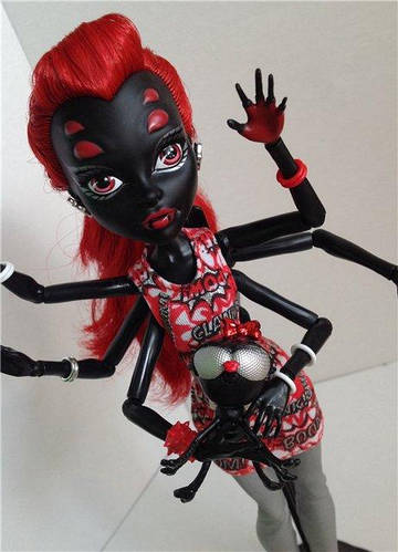 Купить Monster High Webarella Wydowna Spider Кукла Монстер хай Вайдона ...