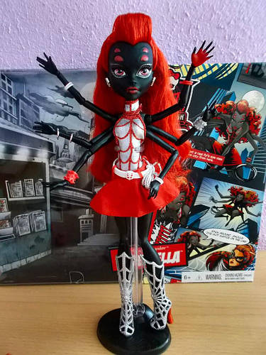 Купить Monster High Webarella Wydowna Spider Кукла Монстер хай Вайдона ...