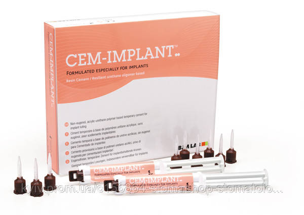Купити Цем Імплант, шприц 5 мл, Cem-Imlant (BJM LAB), ціна 1550 грн ...