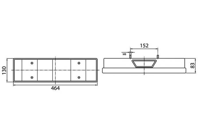 Купить Фонарь задний DAF CF, XF левый [VIGNAL 168020] 1304789, цена ...