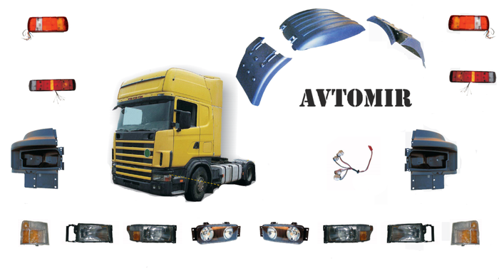 Дефлектор кабины SCANIA 4R, цена 1765 грн — Prom.ua (ID#966656154)