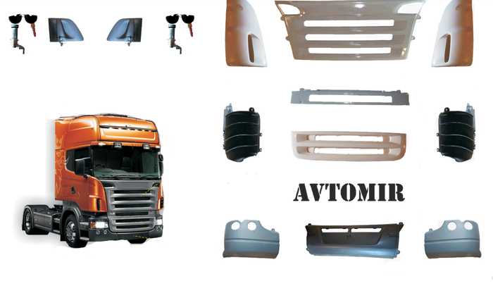 Дефлектор кабины SCANIA 4R, цена 1765 грн — Prom.ua (ID#966656154)
