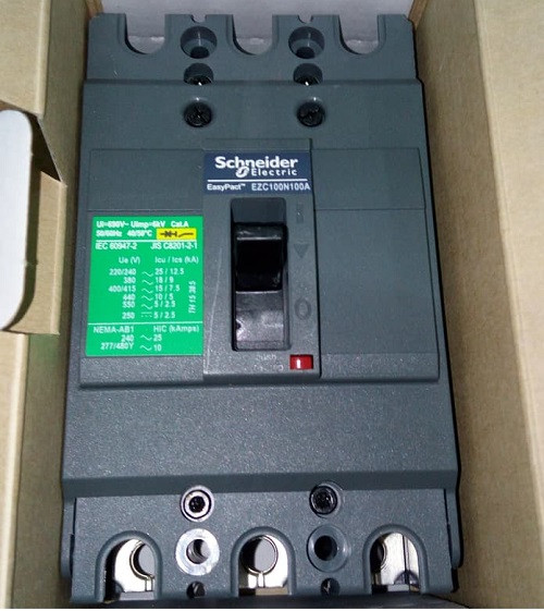 Купити Автоматичний вимикач 100A EZC100 Schneider Electric ezc100n3100 ...