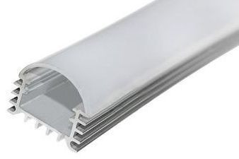 Алюминиевый LED профиль LP-5 накладной для светодиодной ленты, линейки ...