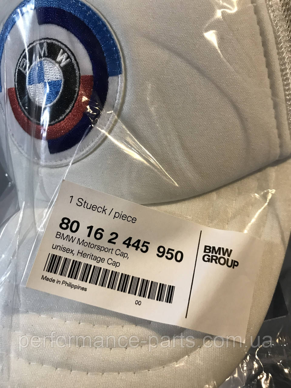 Купити Бейсболка BMW Motorsport Heritage Cap, Unisex, артикул ...