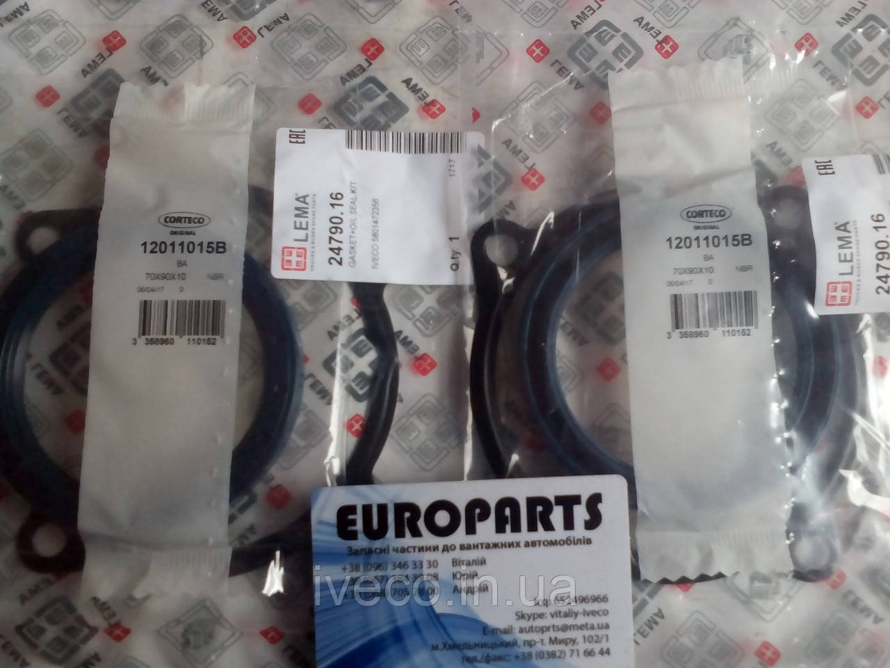 Ремкомплект термостата Iveco Stralis Trakker Івеко Cursor EUROSTAR ...