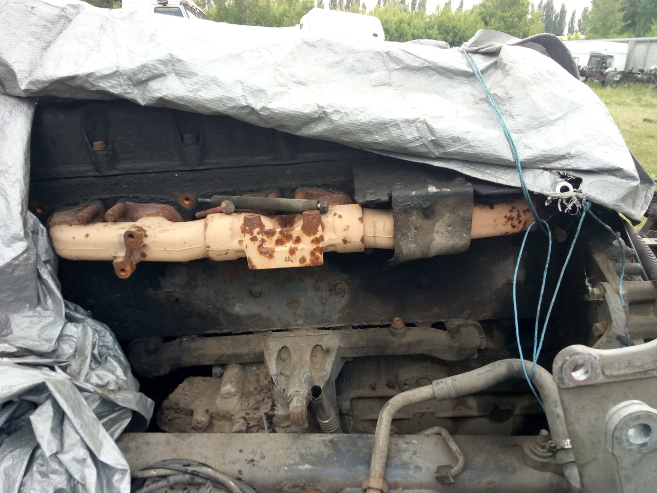 Выпускной коллектор Рено Премиум 385 400 Евро 2 Renault Premium 385 400 ...