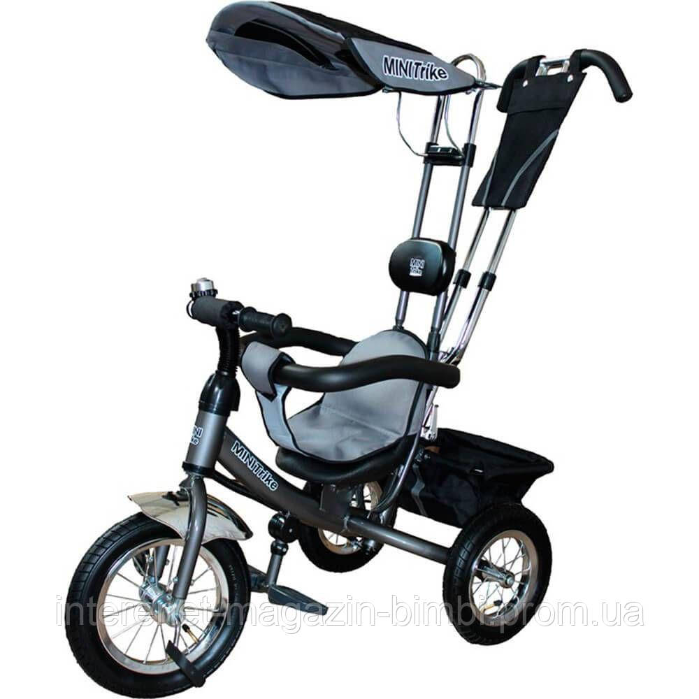 Купить Велосипед 3-х колесный Mini Trike надувные (графит), цена 1383 ...