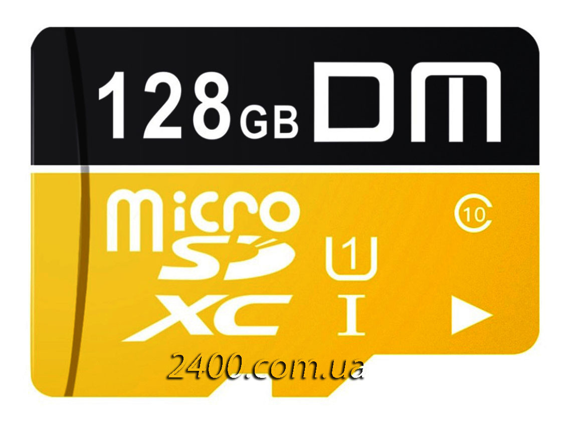 Карта пам'яті DM 128 GB microSDXC Class 10, DM128GTF - U1 – купити по ...