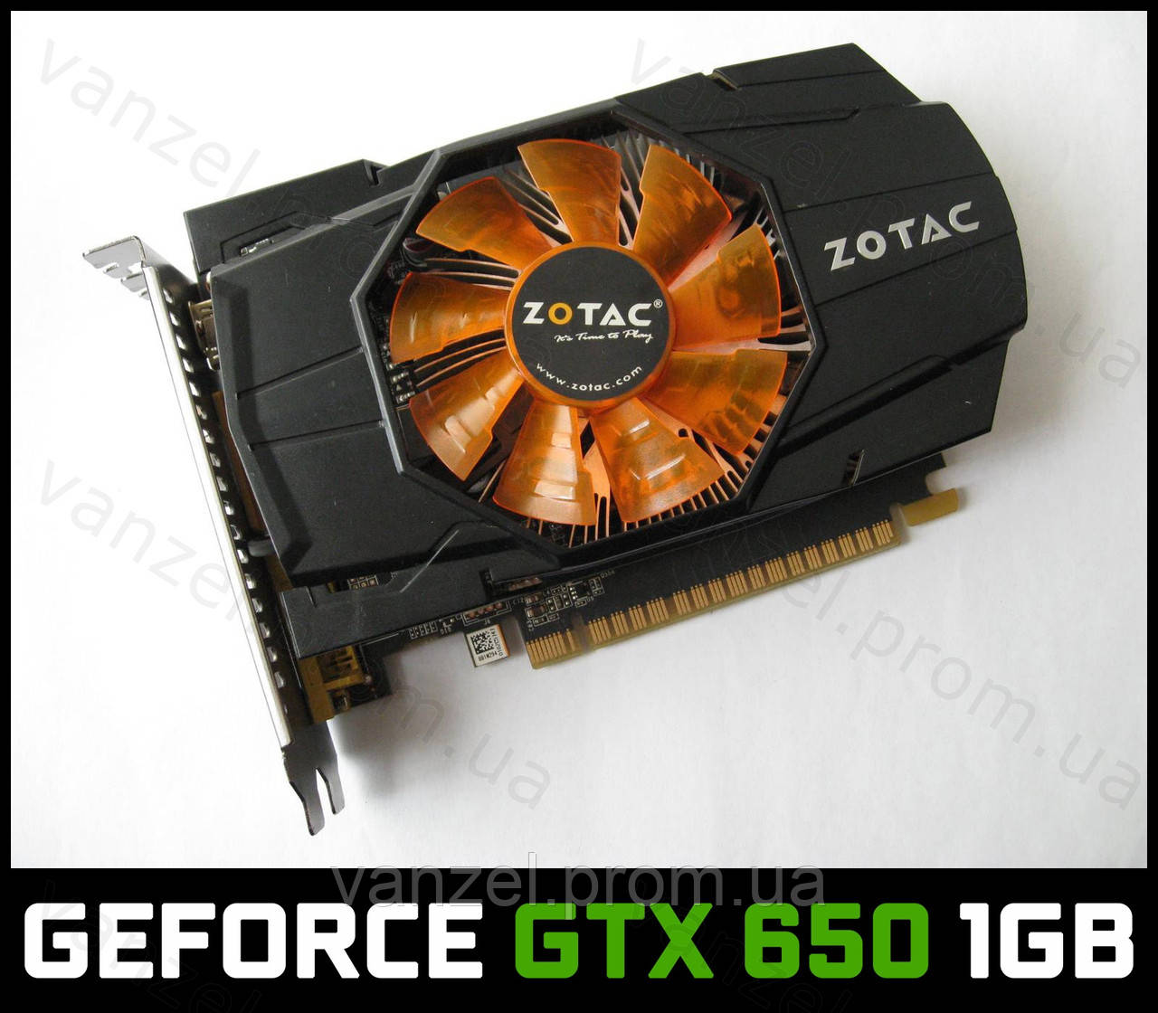 Відеокарта Zotac GeForce GTX 650 1 GB GDDR5 HDMI PCI-E: продаж, ціна в ...