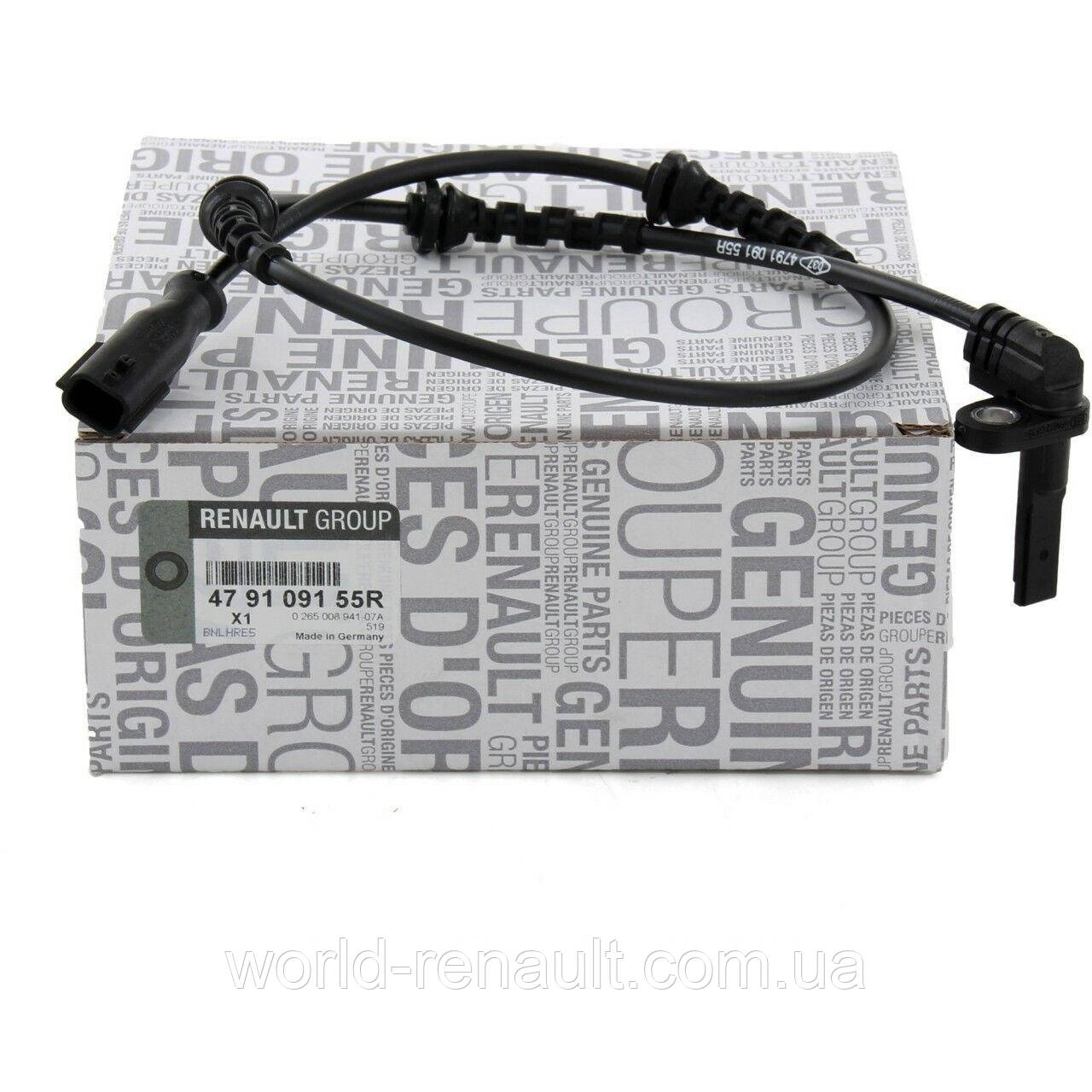 Renault (Original) 479109155R — Датчик ABS переднього колеса на Рено ...