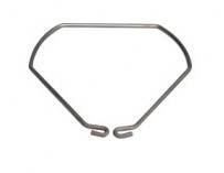 Скоба хомут крепления патрубка интеркулера Рено Renault 7701068600 ...