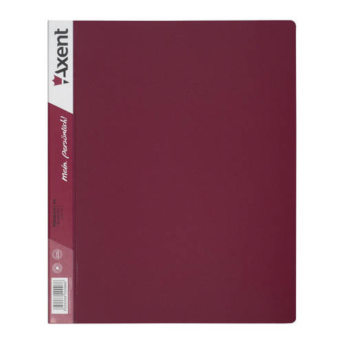 Купити Папка на 4-х кільцях, А4 формату 35 мм, бордова, Axent 1208-04-a, ціна 108 ₴ - Prom.ua ...