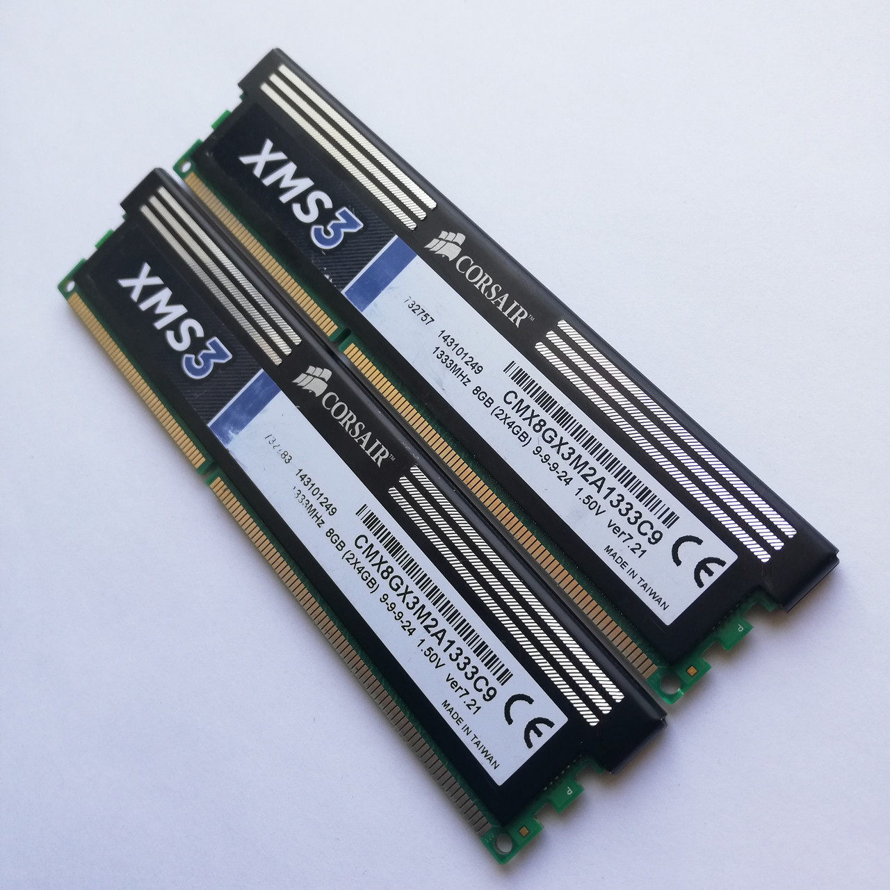 Комплект оперативной памяти Corsair DDR3 8Gb KIT of 2 1333MHz PC3 ...