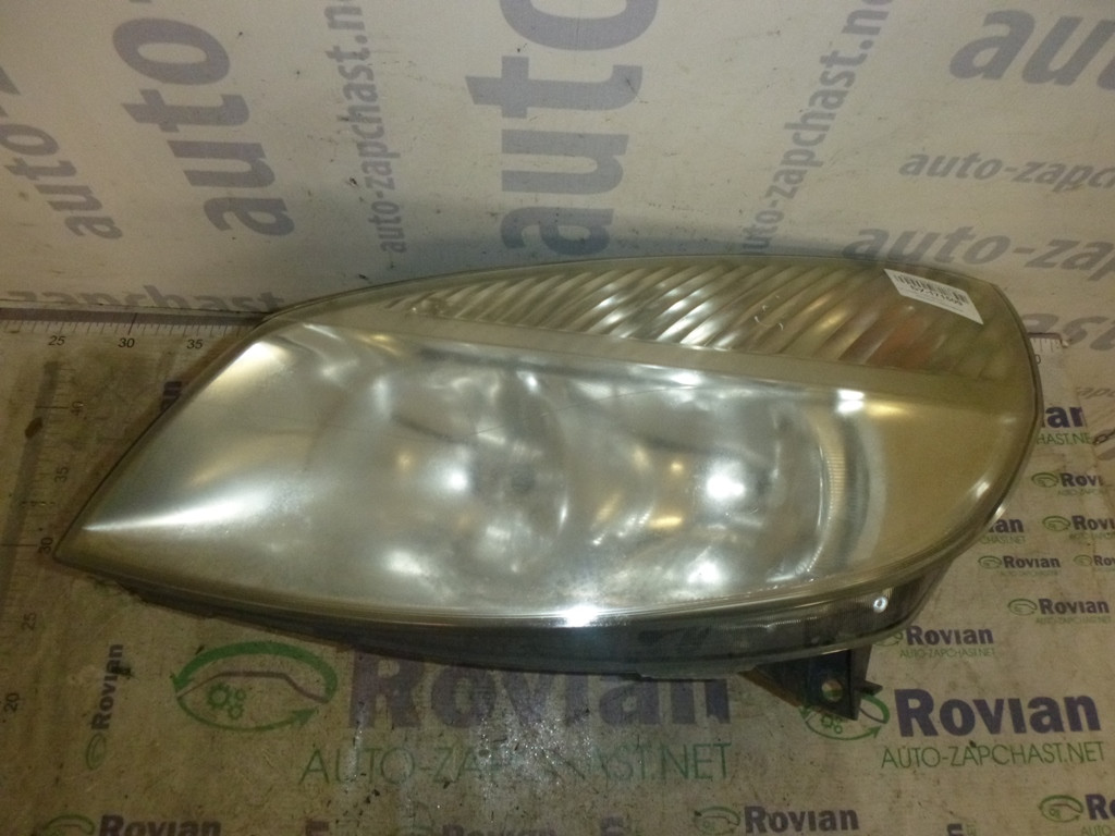 Фара Левая Renault SCENIC 2 2003-2006 (Рено Сценик 2), 7701065922 (БУ ...