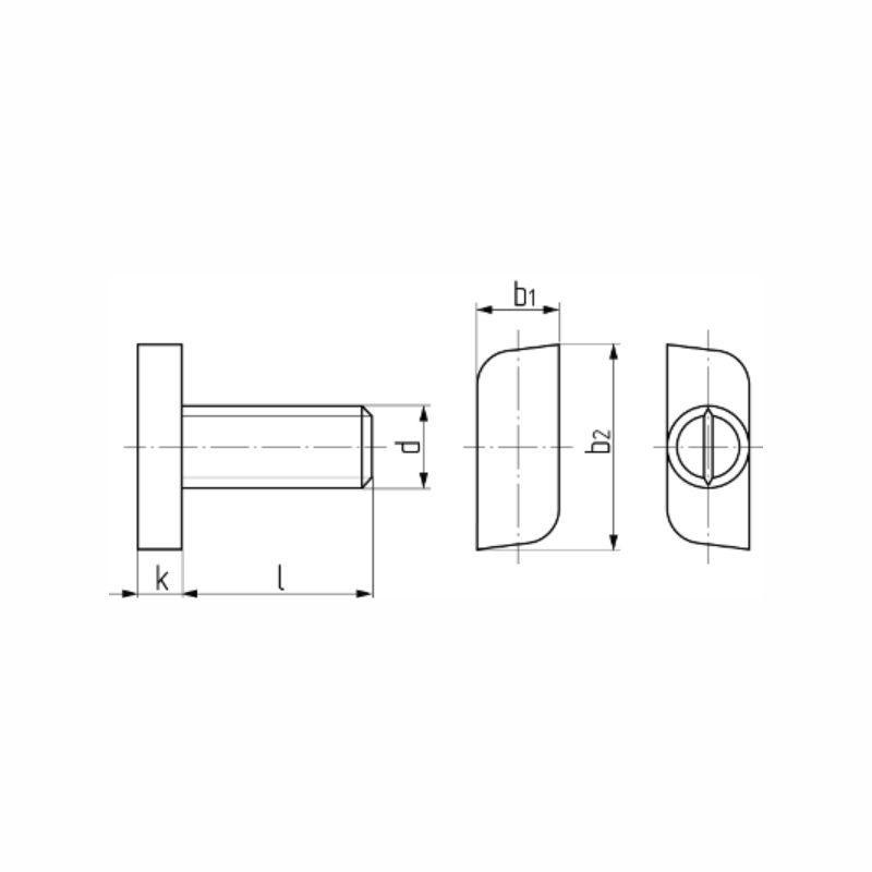 Т-болт М10х30 А2 Класс 70: продажа, цена в Киеве. Болты от ""СИСТЕМЫ ...