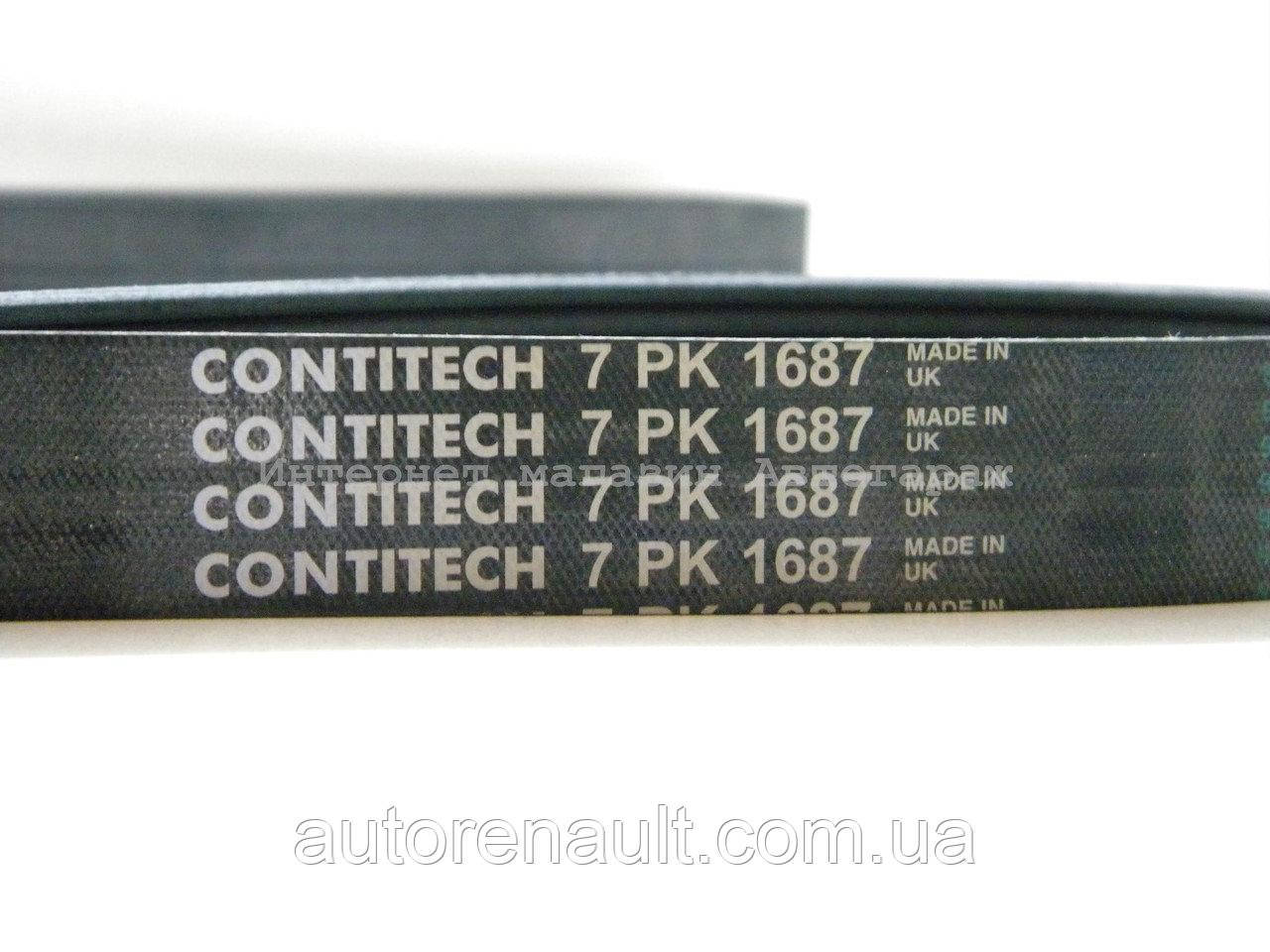 Ремень генератора на Рено Меган III 1.6 dCi - CONTITECH (Германия ...