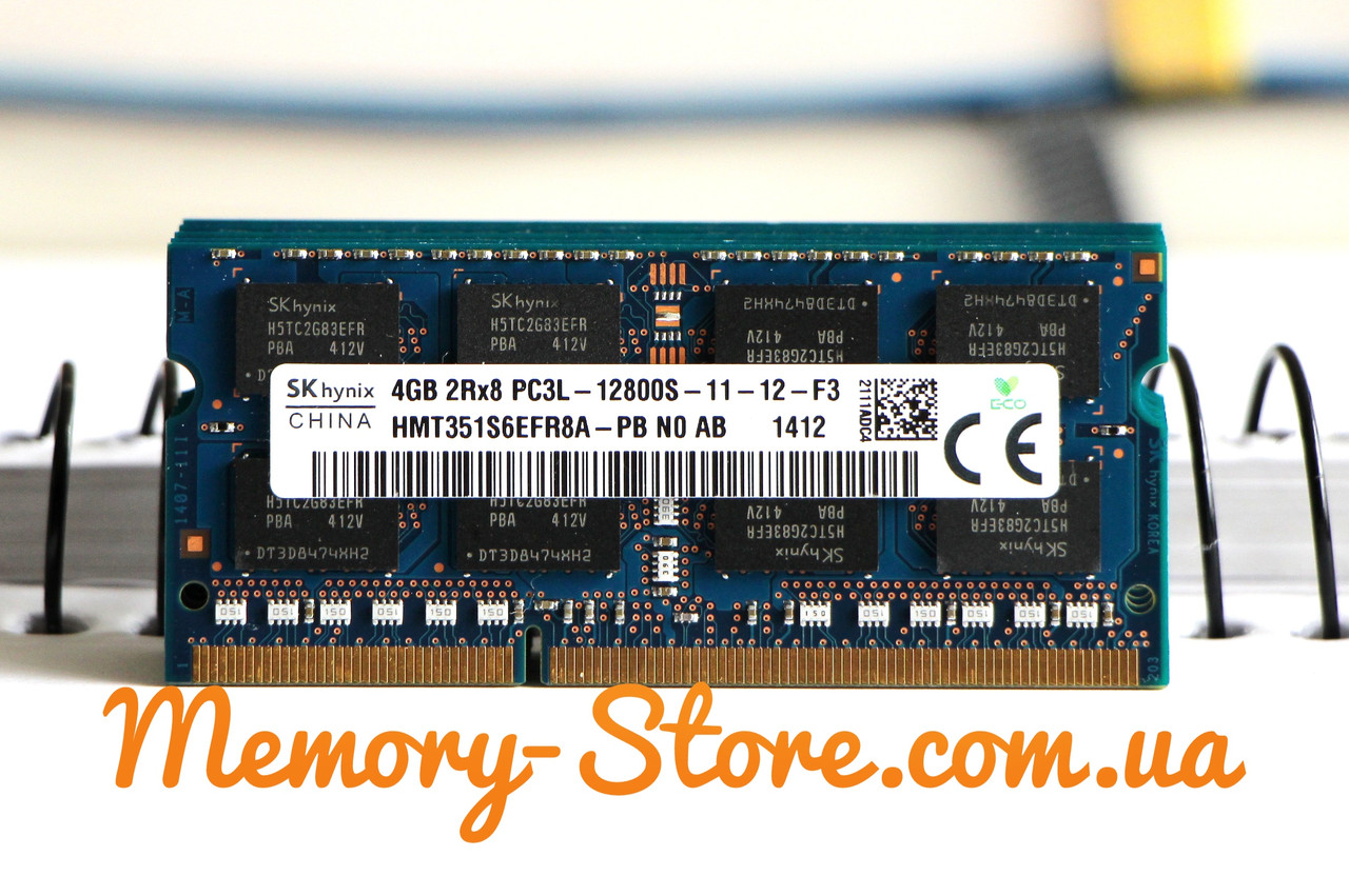 SK Hynix 4GB 1Rx8 PC3L-12800S HMT451S6AFR8A-PB DDR3 1600MHz