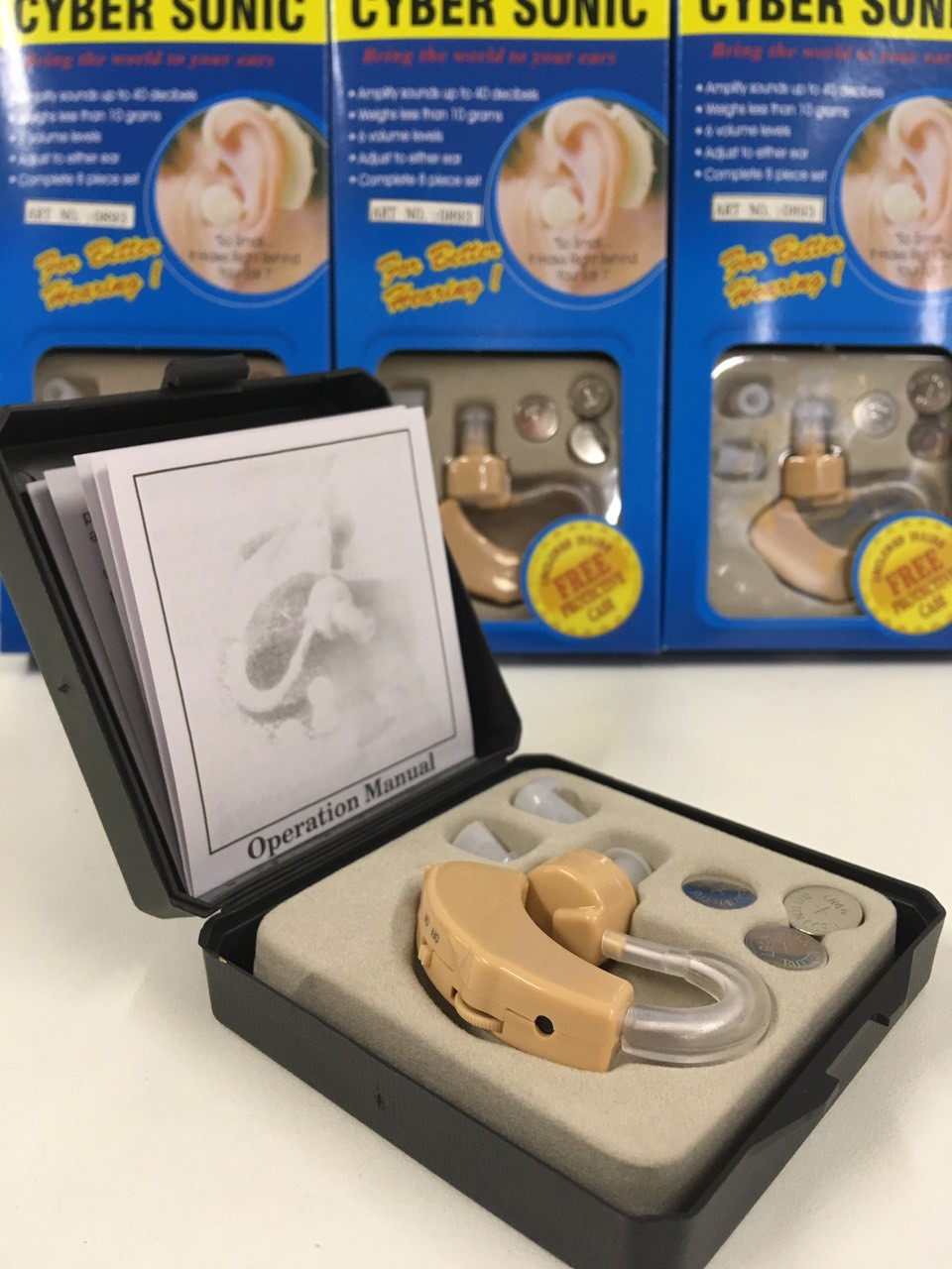 Слуховий апарат Cyber Sonic Art 0893 1102 150 шт продаж ціна у Києві Слухові апарати від