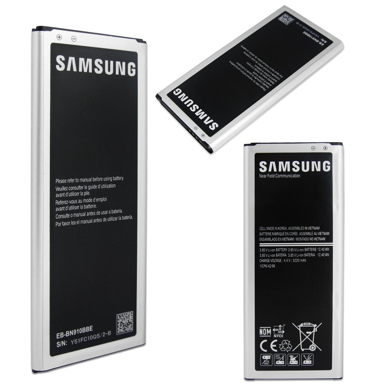 Аккумулятор для Samsung Note 4 (N910) EB-BN910BBE, EB-BN910BBC, EB ...