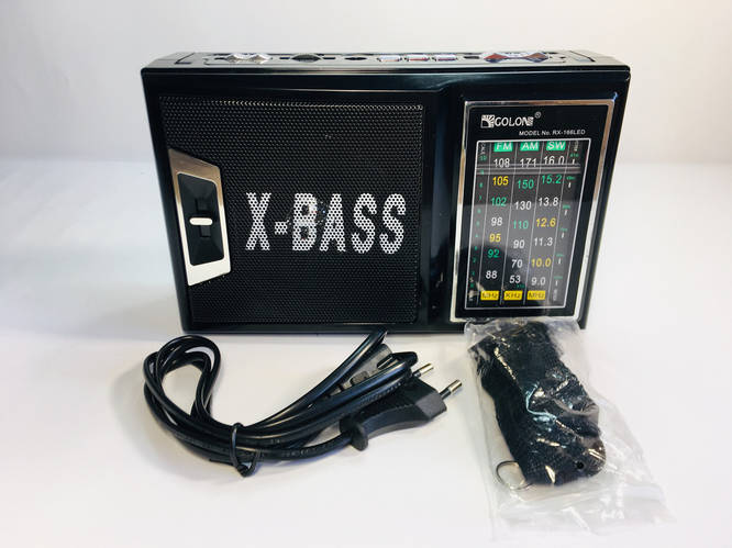 Купить Радиоприемник GOLON RX-177 FM AM SW Mp3 USB SD с фонариком, цена ...