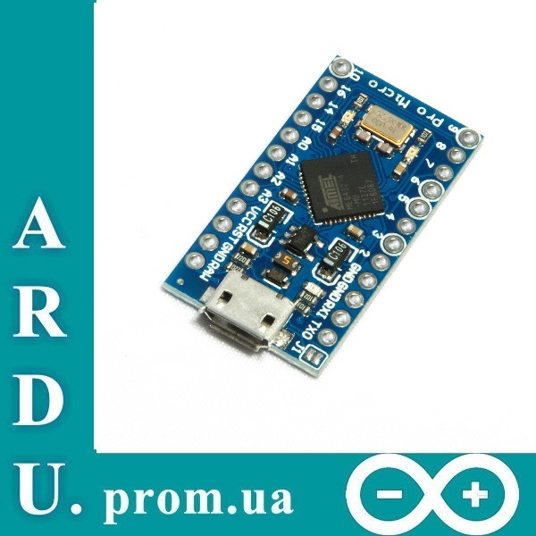 Arduino PRO Micro 5В 16МГц Atmega 32u4 [#B-12]: продажа, цена в ...