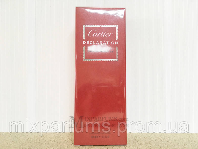Оригінал Cartier Declaration edt 100 ml m Чоловіча Туалетна, ціна 1327 грн — Prom.ua (ID#986474468)