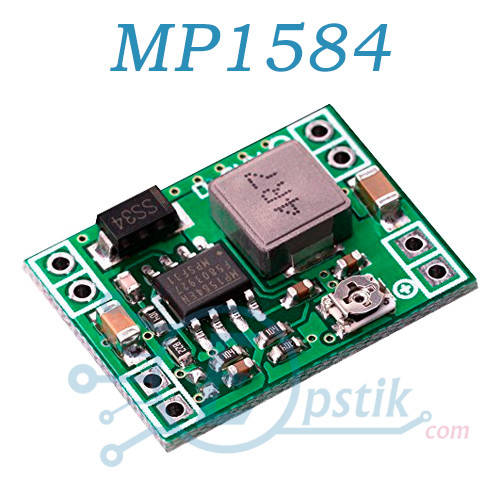 Модуль MP1584 понижуючий DC-DC перетворювач 20В 3А (ID#501712455), ціна ...