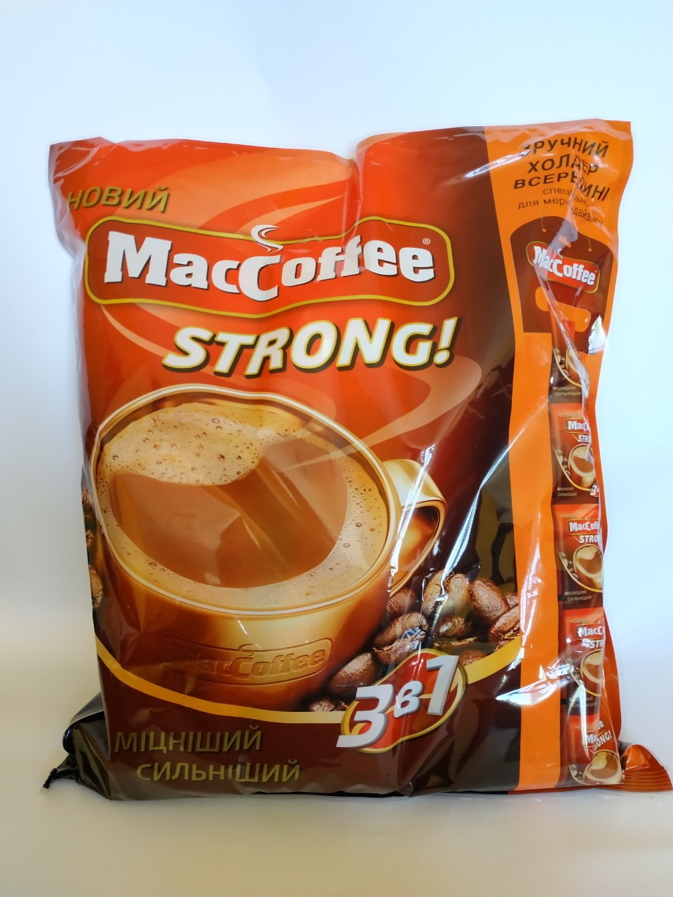 Купить Кофе растворимый MacCoffee Strong (3 в 1) 100 пак. в Киеве от ...