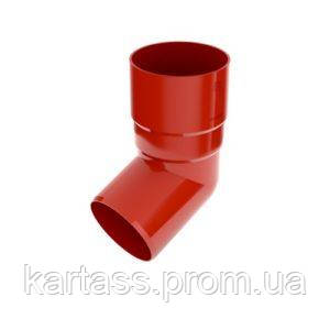 Купить Колено трубы водосточной 67,5 градусов Bryza Красный, 110мм ...
